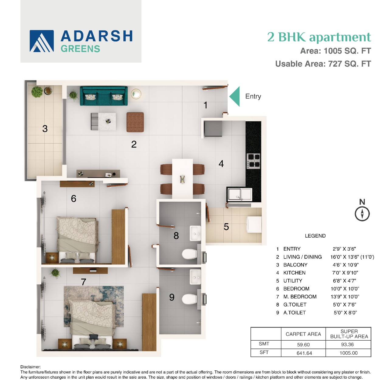 Adarsh Greens, Apartments in Jakkur - Propheadlines