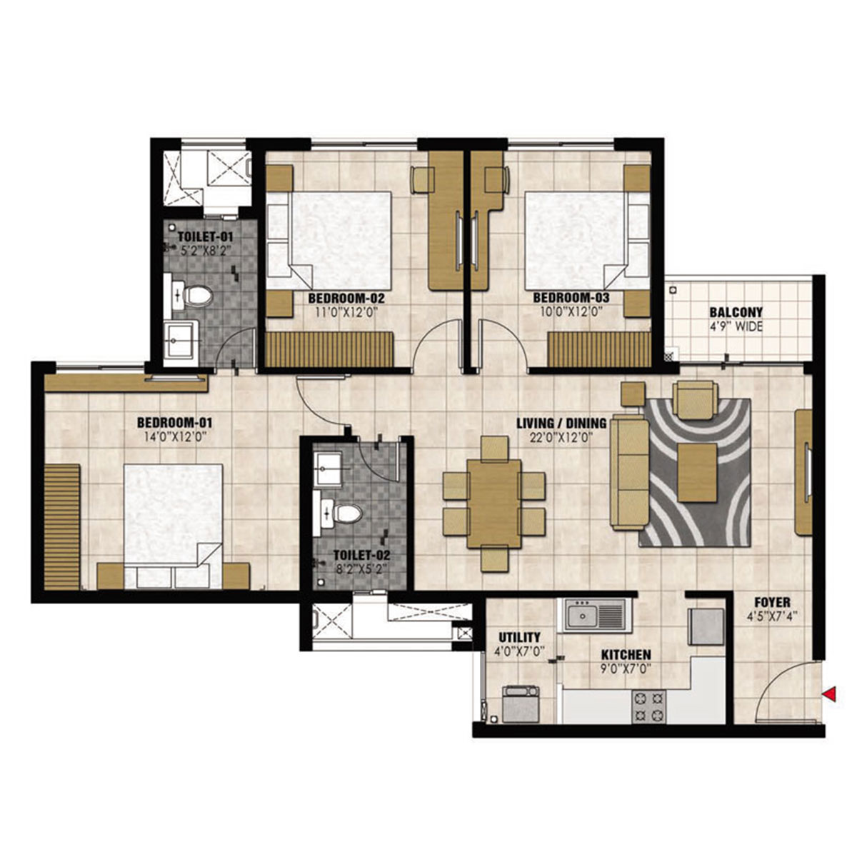 Prestige Willow Tree, Flats in Vidyaranyapura, Bangalore - Propheadlines