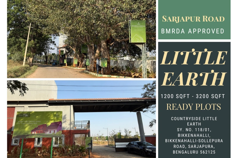 Little Earth by Countryside at Sarjapur - Propheadlines